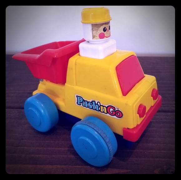 Other | Vintage Tomy Push N Go Dump Truck | Poshmark